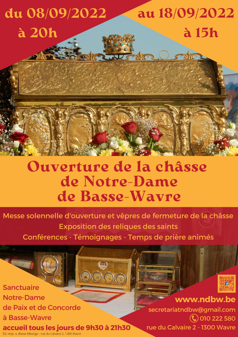 Ouverture de la châsse de Notre-Dame de Basse-Wavre – Notre-Dame de ...
